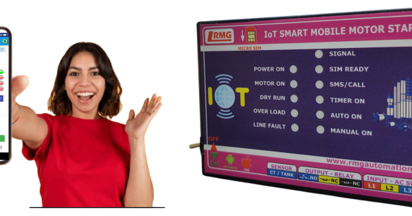 IOT GSM Controller | Wireless Smart Motor Pump Starter