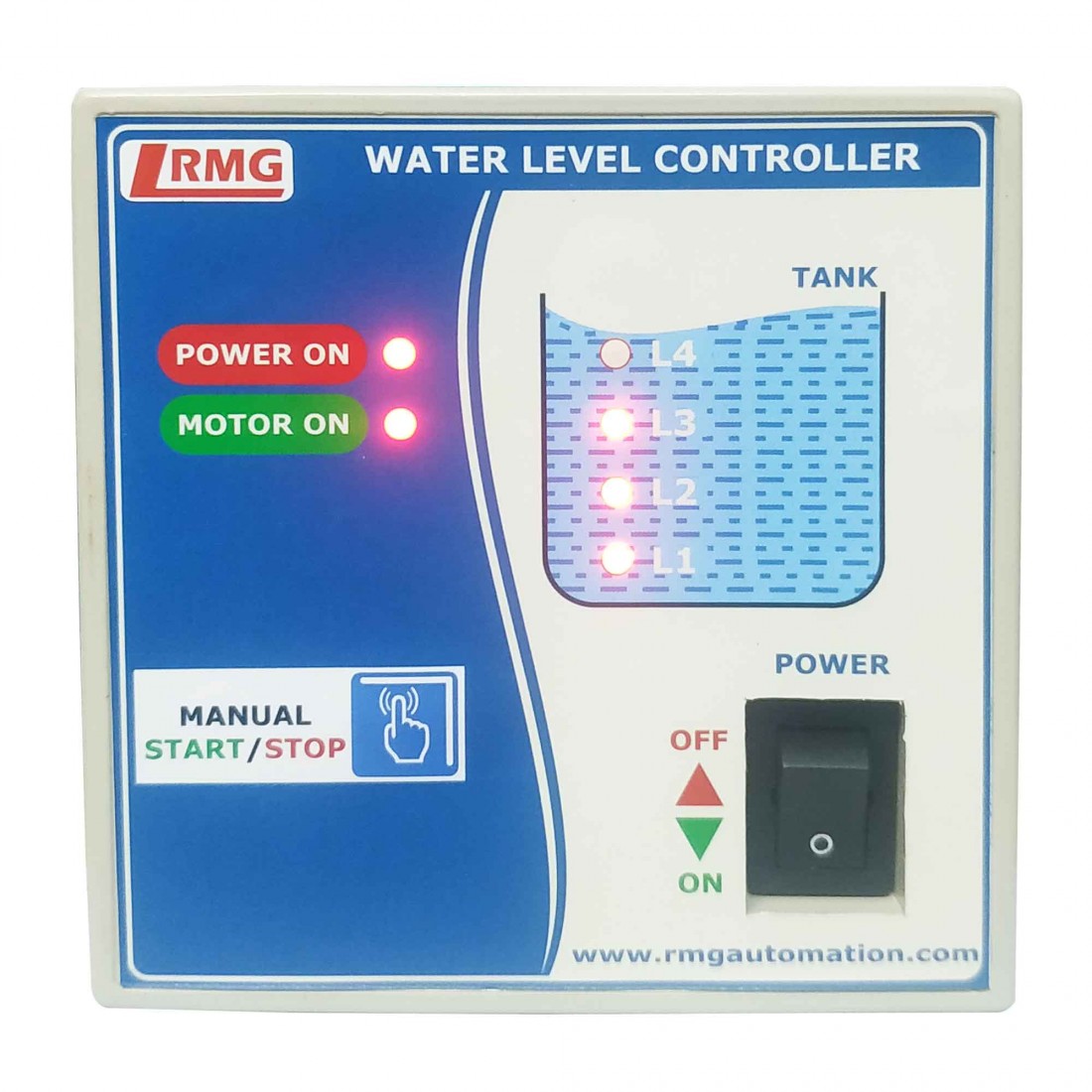 Automatic Water Level Controller With Indicator for Motor Pump Upto 1.5 HP