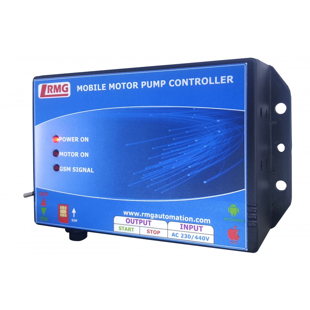 Single / Three Phase GSM Motor Pump controller (Mobile Motor Starter)