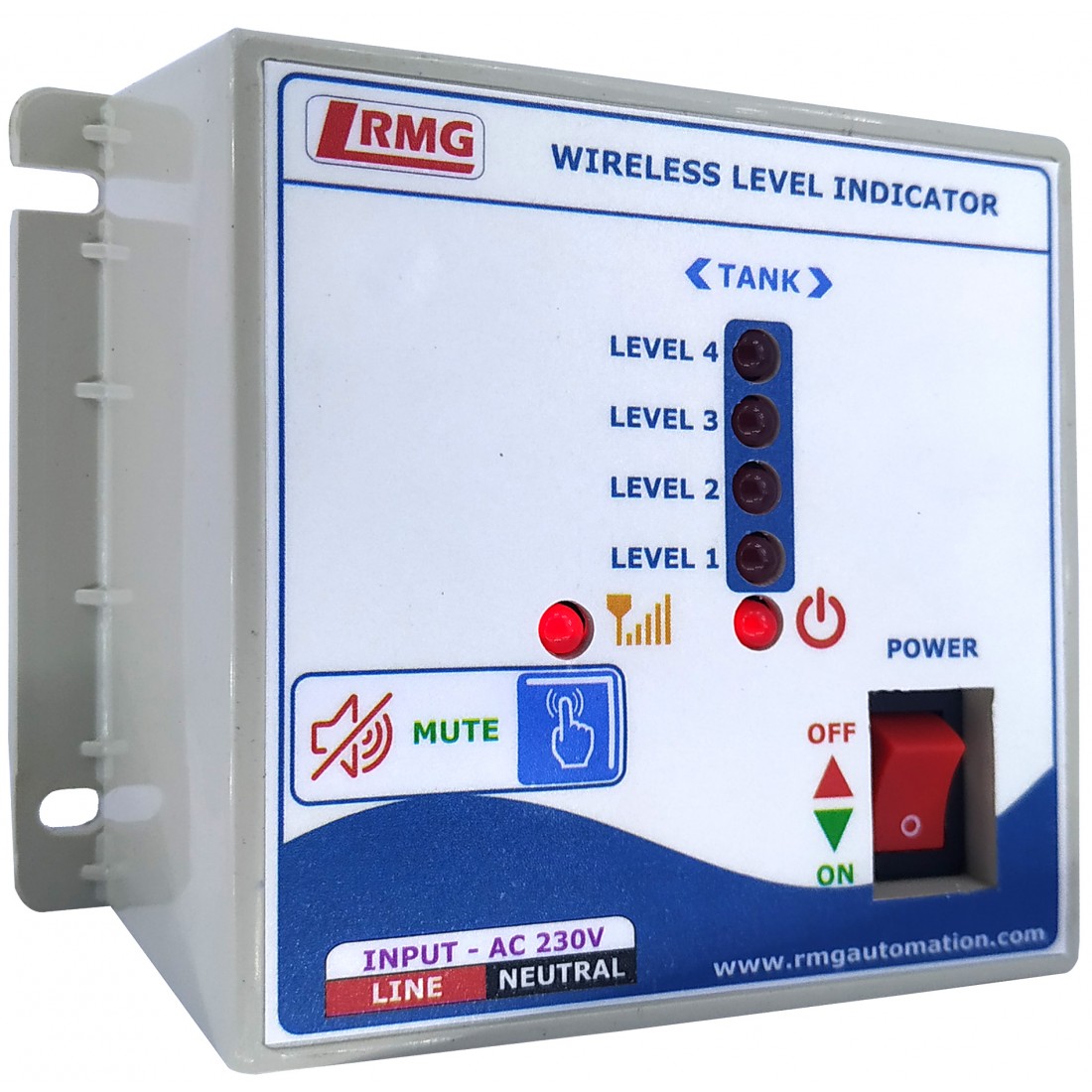 Wireless Multi-Tank Water Level Indication with Alarm