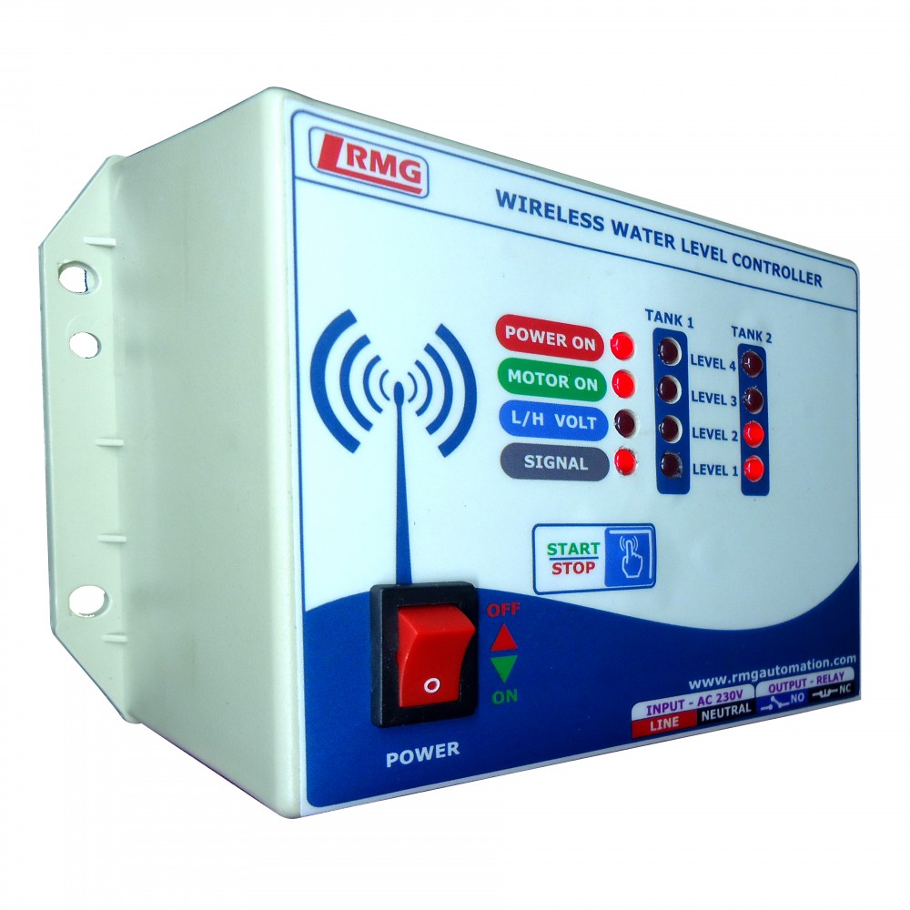 Wireless Automatic Water Level Controller with Indicator Wireless Automatic Water Level Controller with Indicator